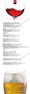 Fahrenheit Cleveland Menus