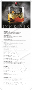 Fahrenheit Cleveland Menus
