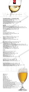 Fahrenheit Cleveland Menus