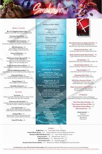Fahrenheit Cleveland Menus