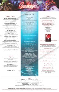 Fahrenheit Cleveland Menus